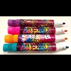 Lisa Frank | Other | Nwot Lisa Frank Vintage Mini 35 Markers Set Of 4 ...
